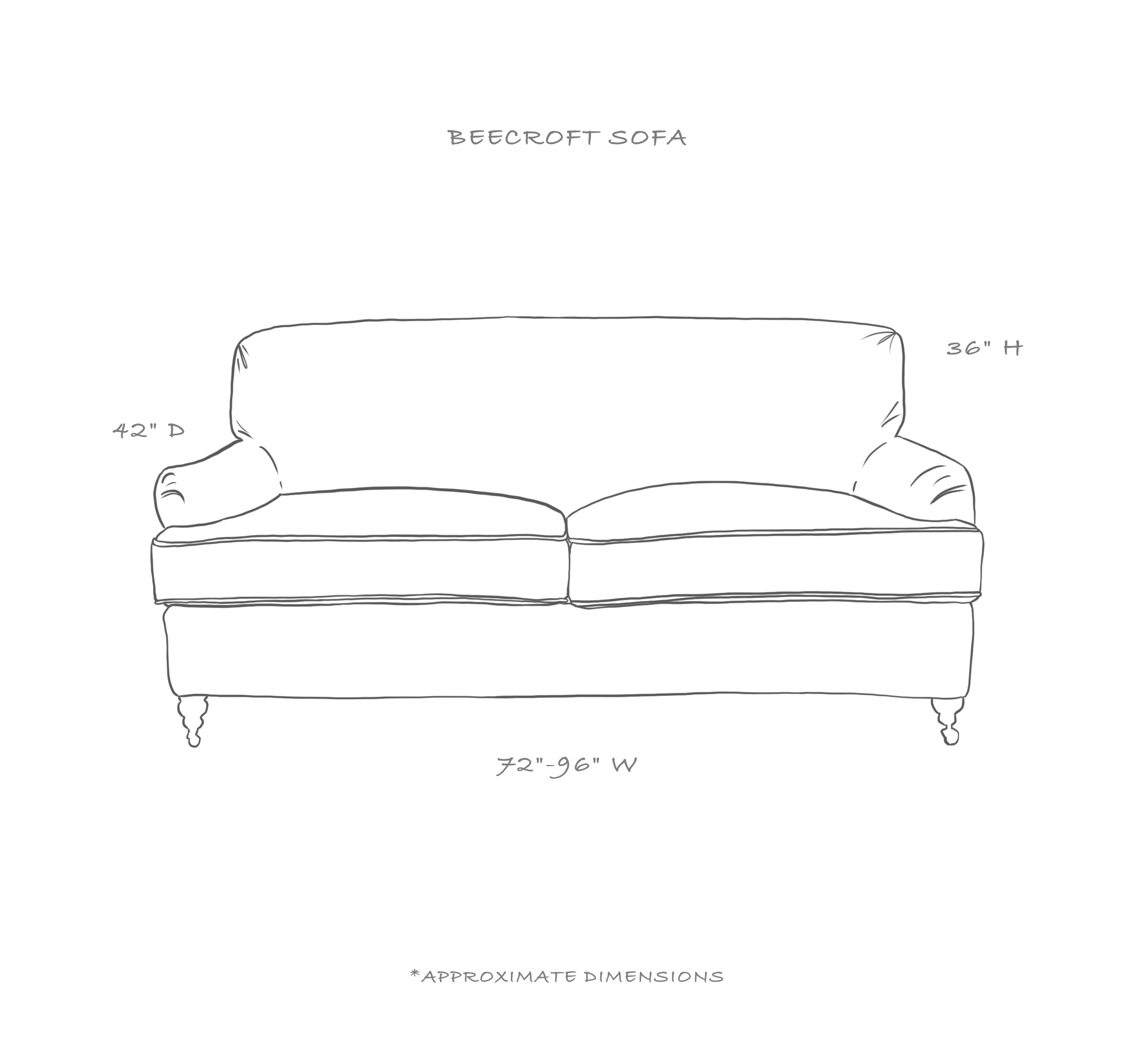 Beecroft Sofa by Rachel Ashwell® – Rachel Ashwell Shabby Chic Couture